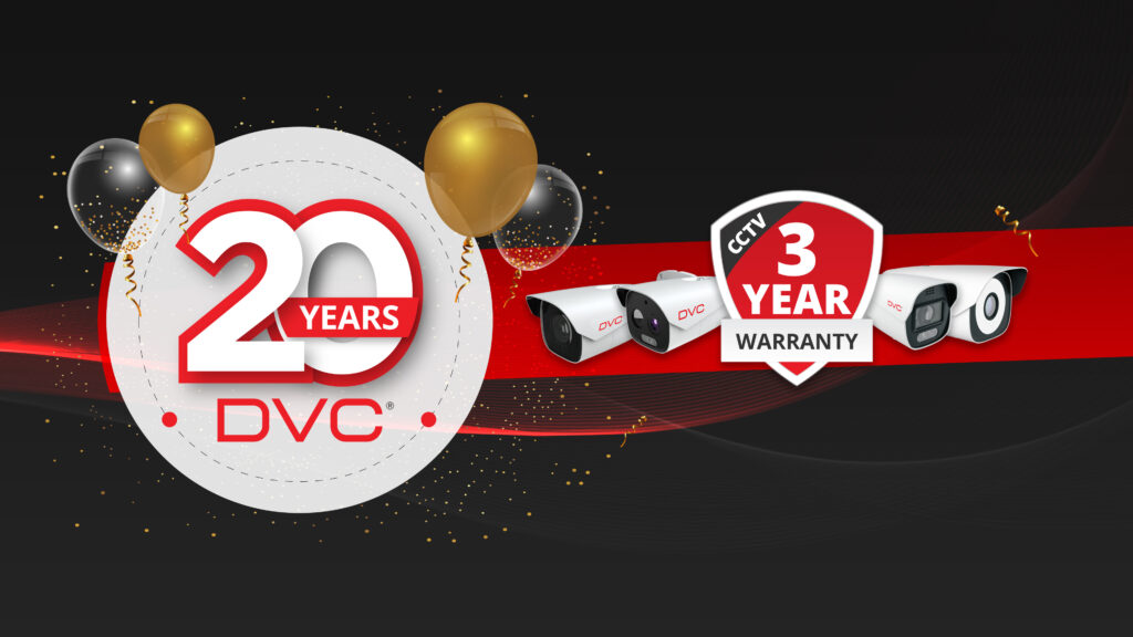 20 years of DVC - the regional leader in video surveillance!